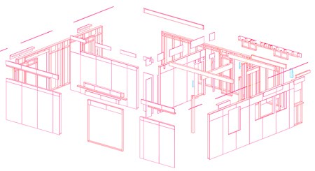 Constructii case din lemn - Structuri pentru case, mansarde, cabane ...